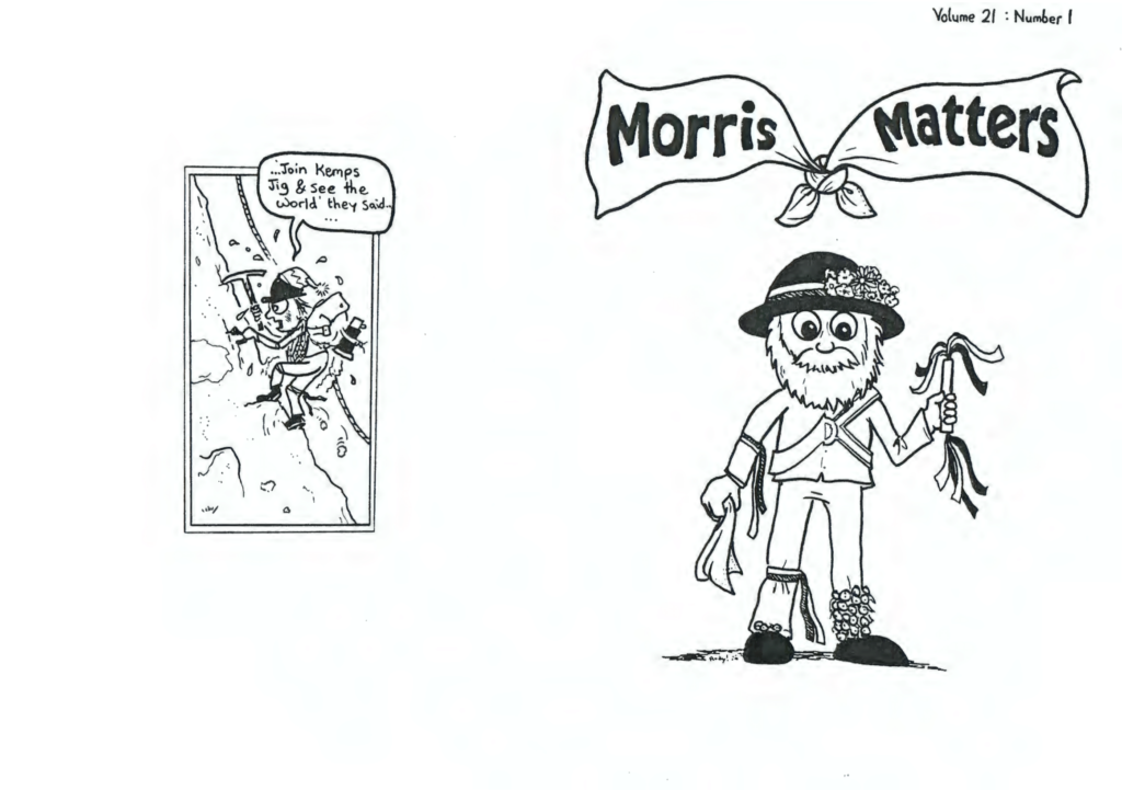 Morris Matters Vol. 21 No. 1 – The Morris Federation