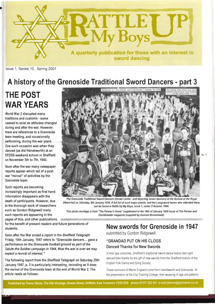 RUMB Series 10 Issue 1 – The Morris Federation