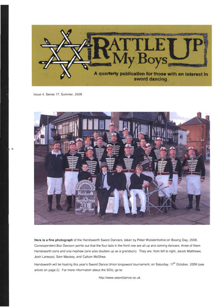 RUMB Series 17 Issue 4 – The Morris Federation